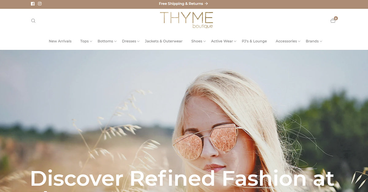 New Arrivals – Thyme Boutique